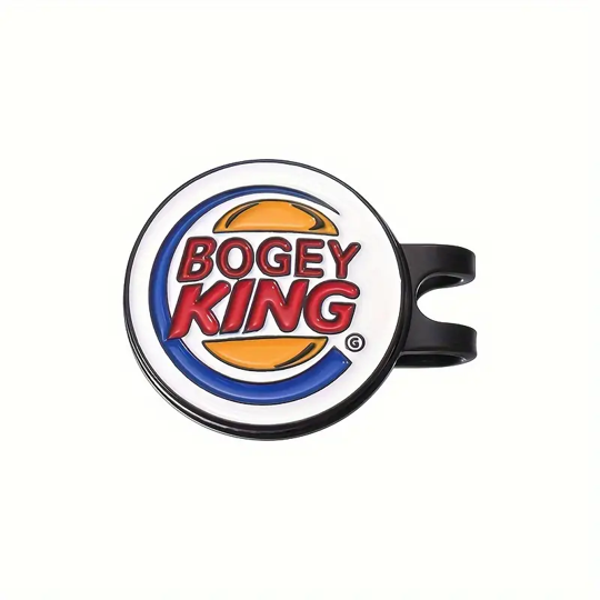 Marker with hat clip ⛳️ BOGEY KING Golf Marker– Never Lose Your Marker